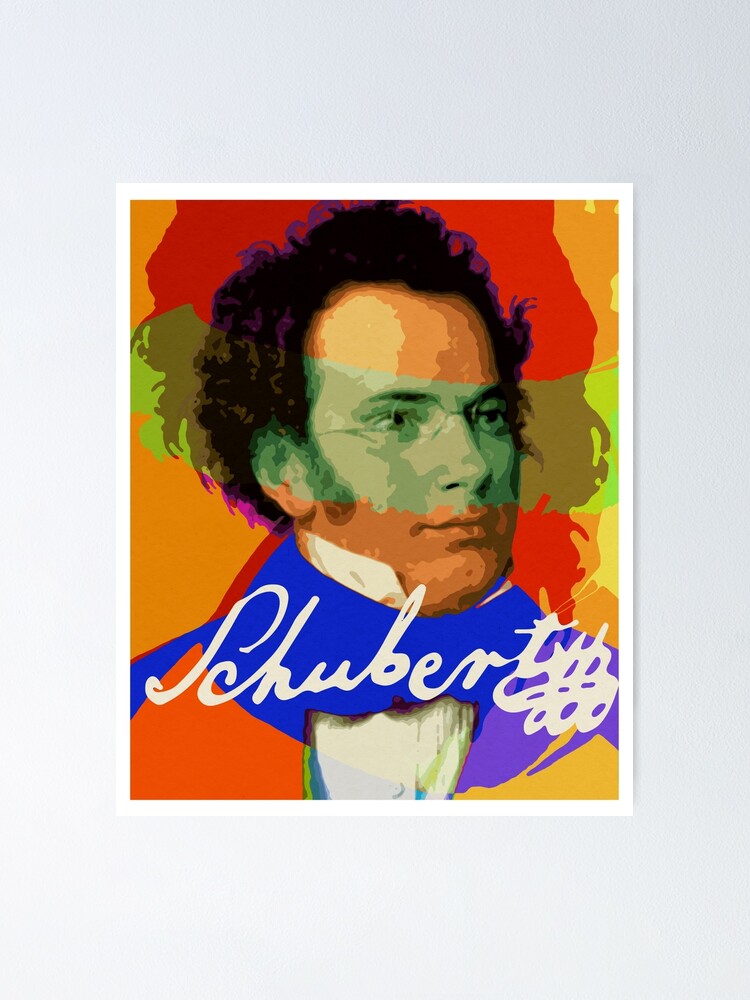 "Schubert" Poster by SUCHDESIGN | Redbubble