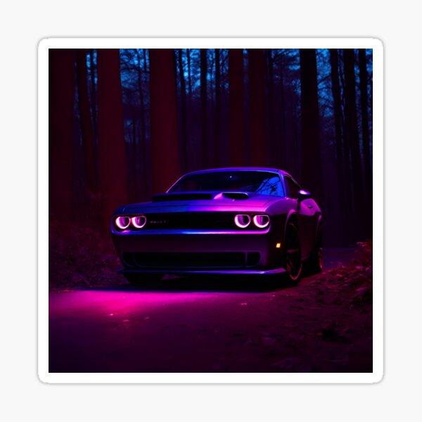 "Dodge Hellcat" Sticker for Sale by WHO NEEDS BRAKES? | Redbubble