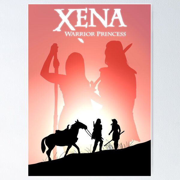 "xena warrior princess" Poster by Alex-B-Russo | Redbubble
