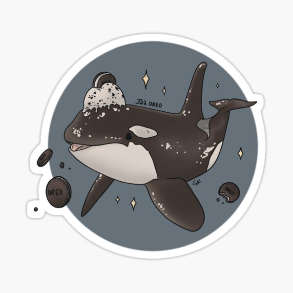 "J22 Oreo cookie" Sticker for Sale by OrcinusArt | Redbubble