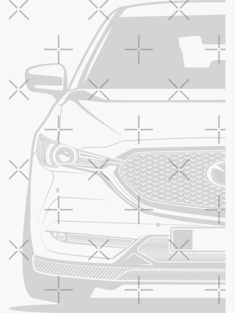 "CX5 CX-5 CX30 CX-30 2023" Sticker for Sale by MeiArtCircle | Redbubble