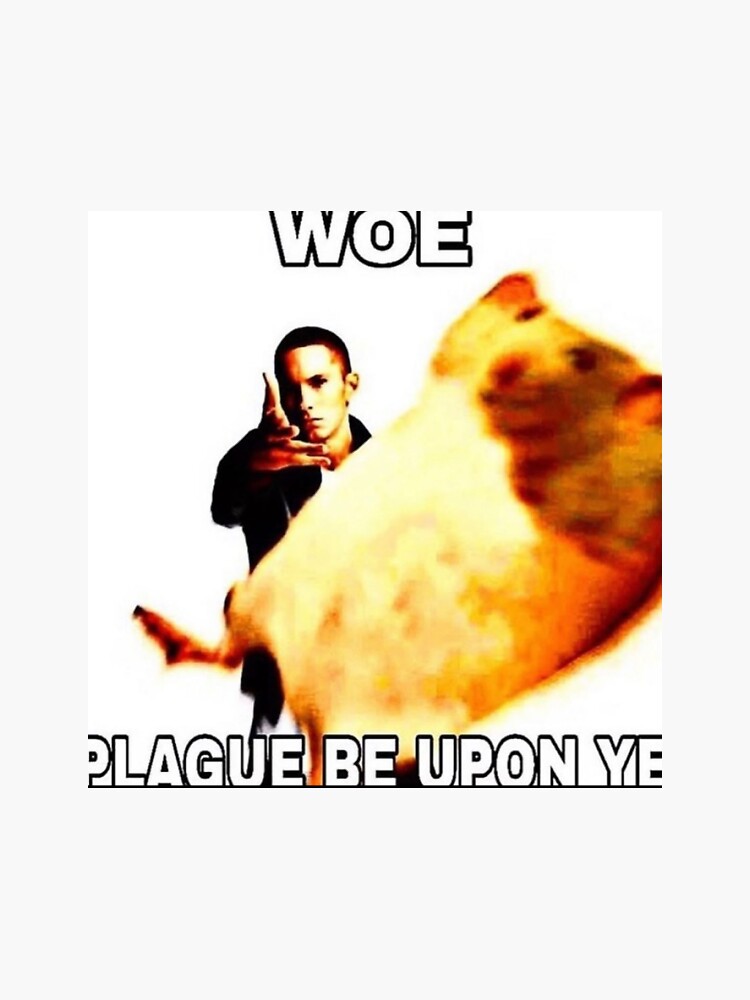 "Eminem throws a rat at you" Sticker for Sale by fatano | Redbubble