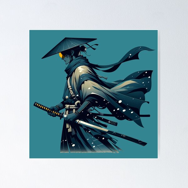 "Blue Eye Samurai - Retro Vintage Stylized" Poster for Sale by Retro ...