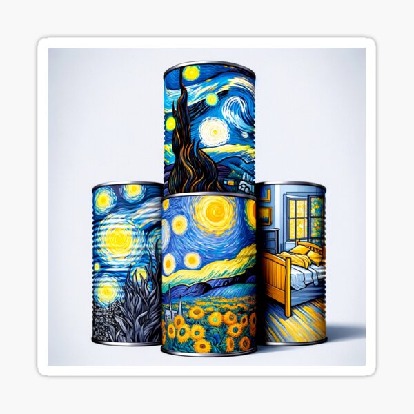 "Vincent's Variety Pack" Sticker for Sale by Lane L. Mälkin Design ...