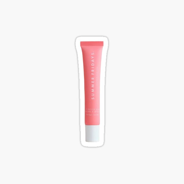 "Summer Fridays Lip Balm" Sticker for Sale by smileyface8 | Redbubble