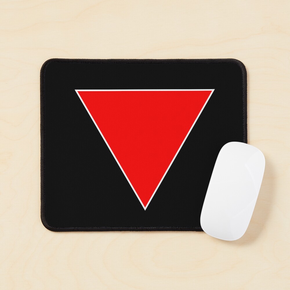 "Red triangle " Sticker for Sale by ZaynahJArt | Redbubble
