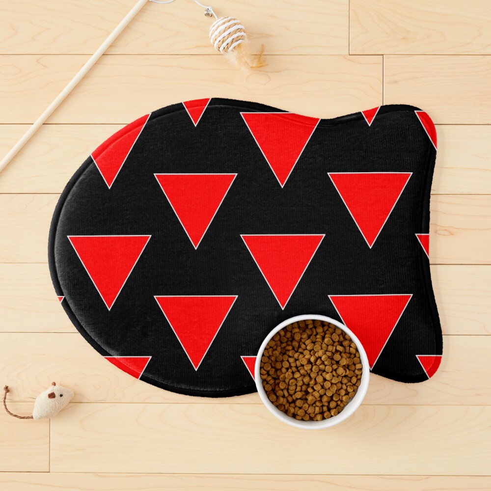 "Red triangle " Sticker for Sale by ZaynahJArt | Redbubble