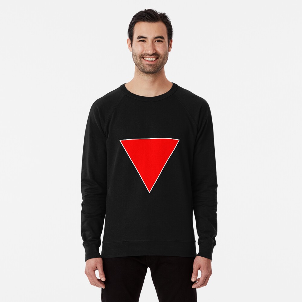 "Red triangle " Sticker for Sale by ZaynahJArt | Redbubble