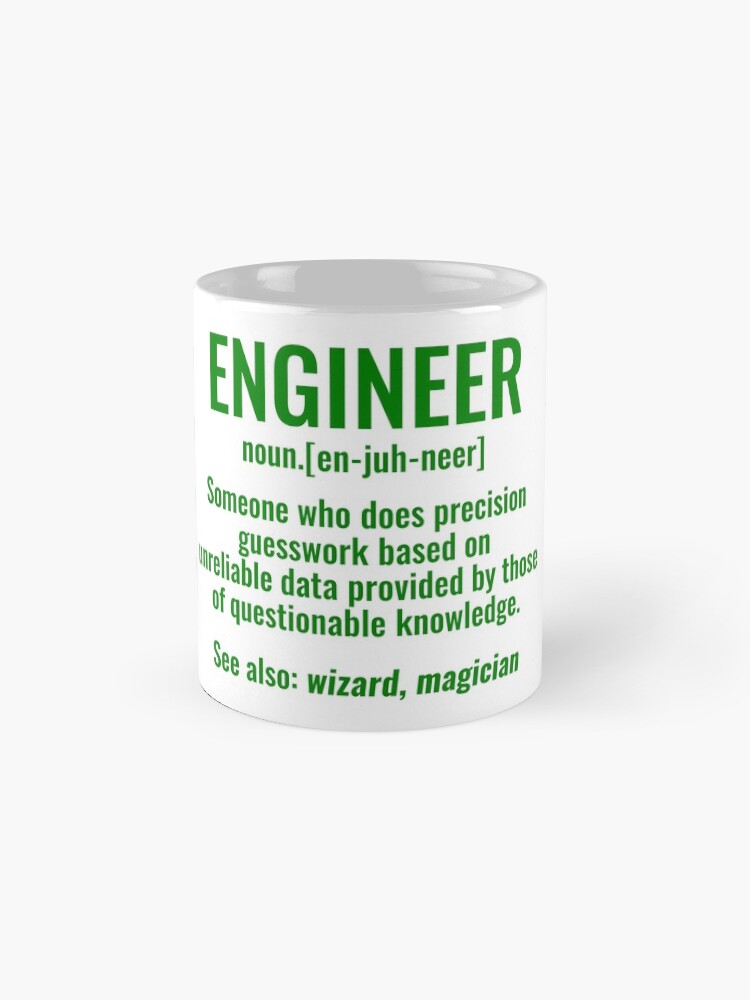 "Engineer Someone Who Does Precision Guesswork Based on Unreliable Data ...