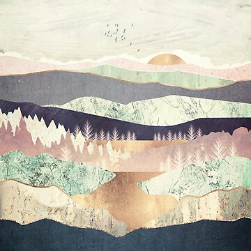 "Golden Spring Reflection" Sticker for Sale by spacefrogdesign | Redbubble