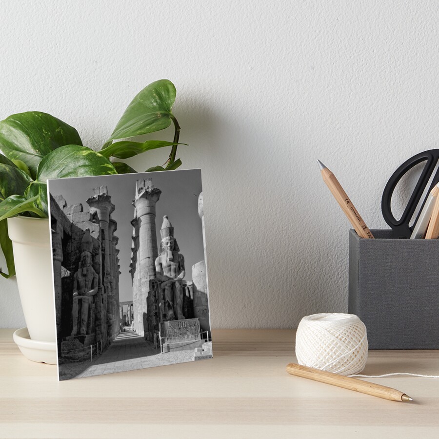 "Luxor Temple Colonnade" Sticker for Sale by Nigel Fletcher-Jones ...