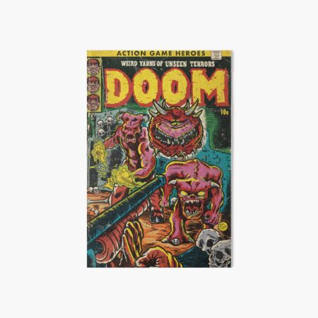 ""DOOM" Comic Book Cover Fan Art" Art Board Print for Sale by ...