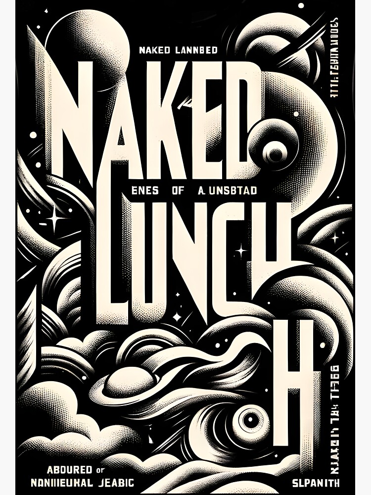 "Naked Lunch 1950s Communist Poster" Sticker for Sale by Sovietmovies ...