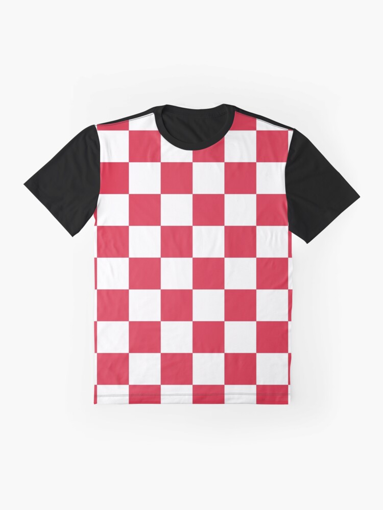 "Red, Cherry: Checkered Pattern" T-shirt for Sale by MilitaryCandA ...
