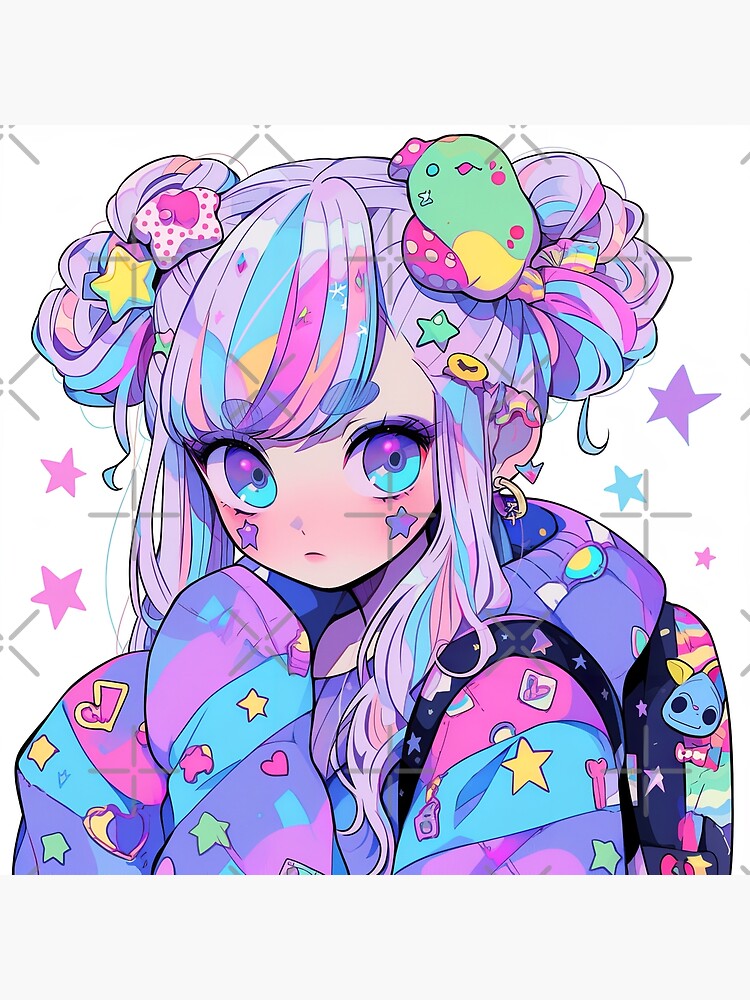 Pastel Goth Anime Hairstyles