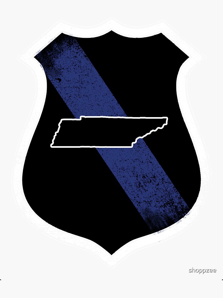 "Tennessee Highway Patrol Tennessee State Trooper Shirt" Sticker for ...