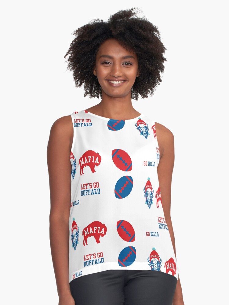 "Sticker Pack of Red & Blue Buffalo Bills" Sticker for Sale by ...