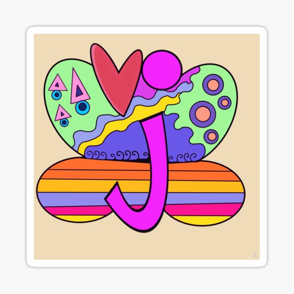"Simi Colon abstract art" Sticker for Sale by Craftyrachart | Redbubble