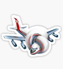 Airplane: Stickers | Redbubble