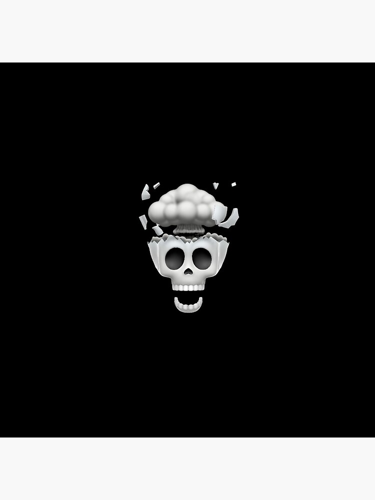 "Skeleton Skull Emoji Memoji Apple Shocked Reaction meme funny silly ...