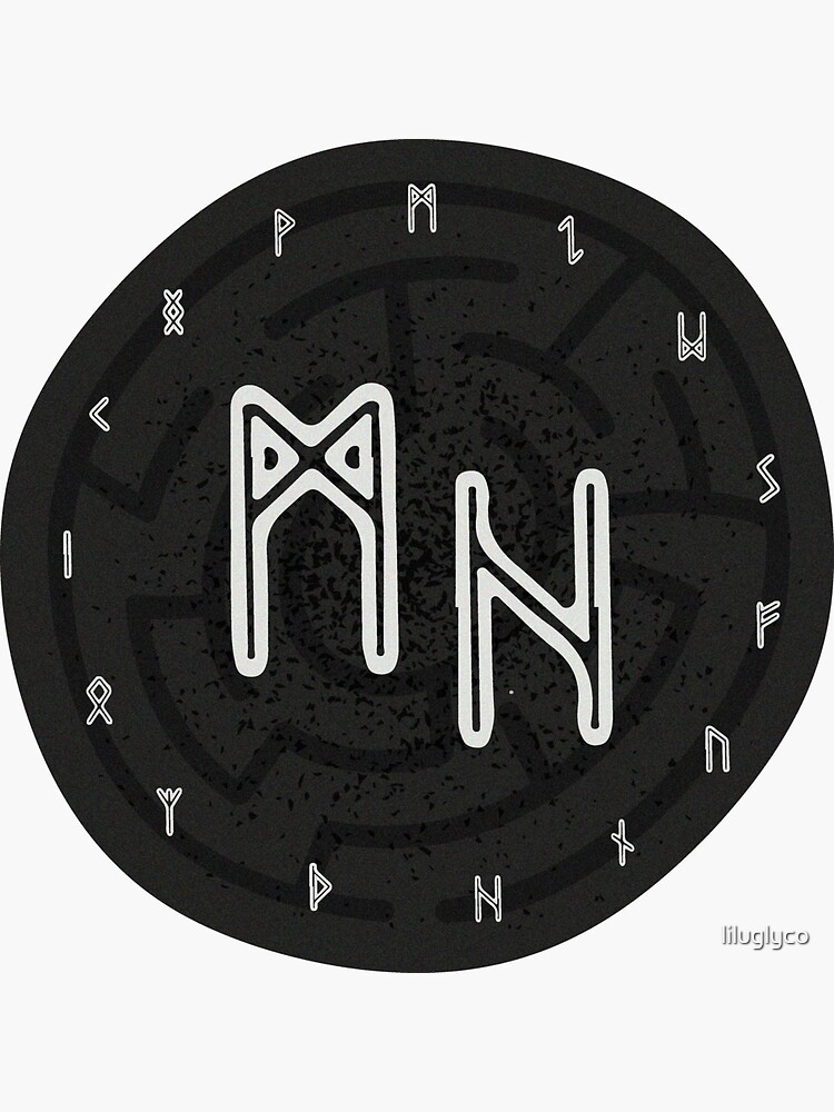 "Manacled Rune Badge - Dramione" Sticker for Sale by liluglyco | Redbubble