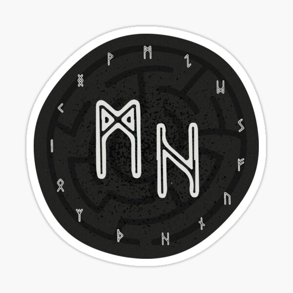 "Manacled Rune Badge - Dramione" Sticker for Sale by liluglyco | Redbubble