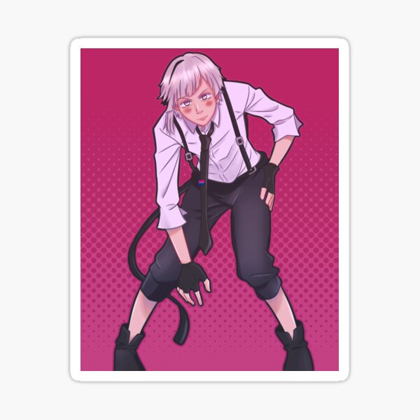"Atsushi!" Sticker by arlen801 | Redbubble