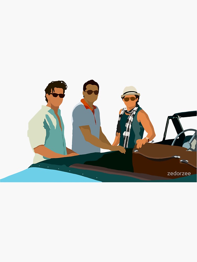 "Zindagi Na Milegi Dobara" Sticker for Sale by zedorzee | Redbubble