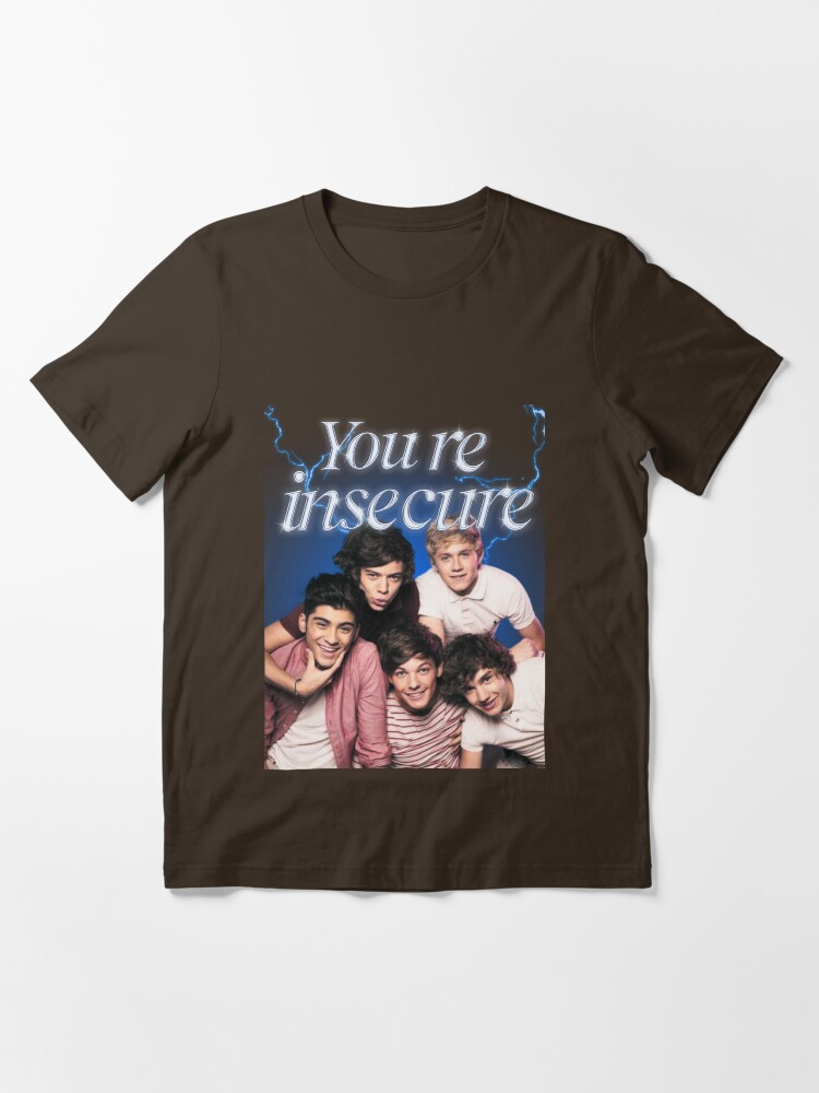 "YOURE INSECURE (meme)" Essential T-Shirt by nicolebaltx | Redbubble
