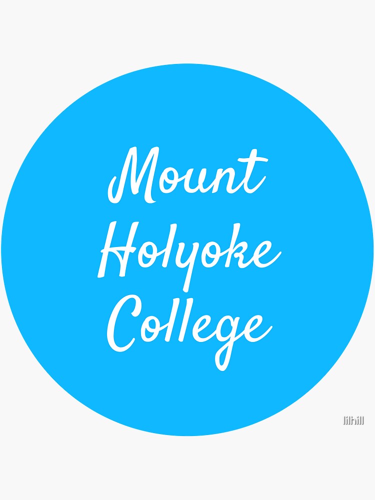 "Mount Holyoke College (MHC)" Sticker for Sale by lilhill | Redbubble