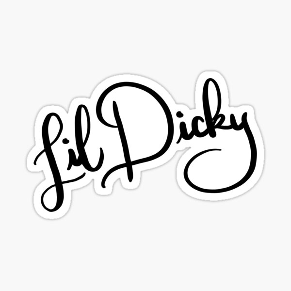 "Lil Dicky" Sticker for Sale by sgmcdermott | Redbubble