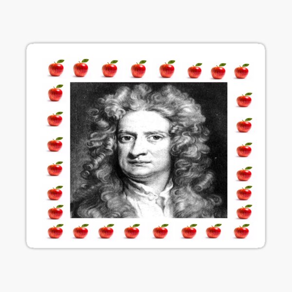 "Isaac Newton" Sticker for Sale by jose-bernabe28 | Redbubble