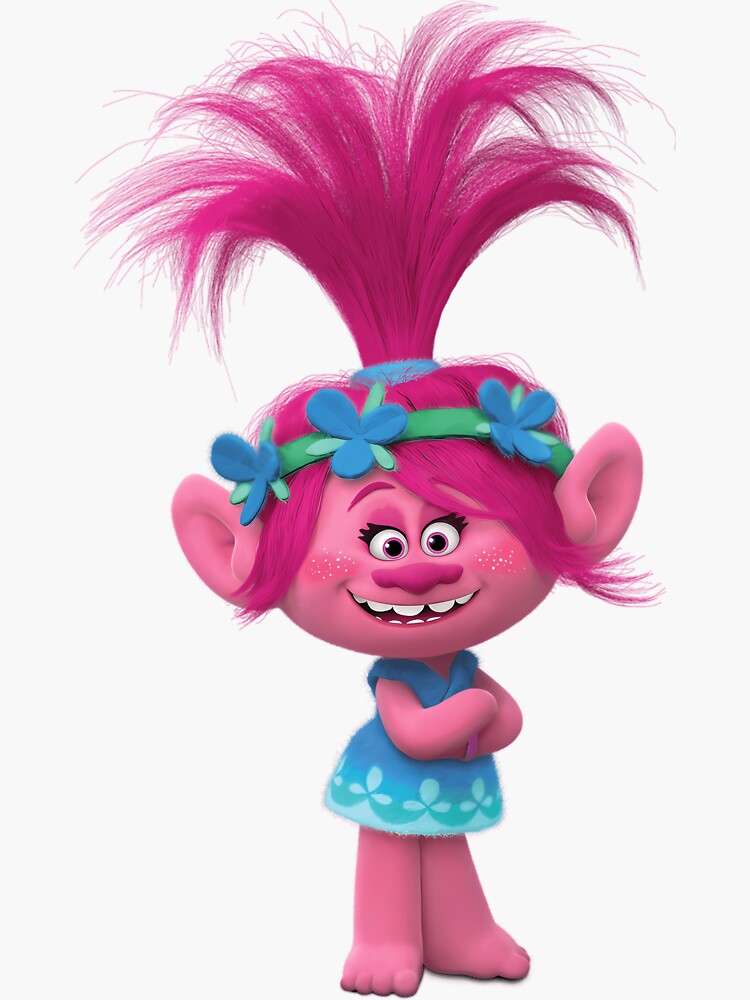 "Princess Poppy" Sticker for Sale by iqenadak | Redbubble