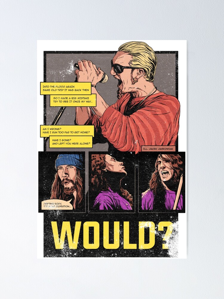 "Would? '92" Poster for Sale by JJaskowiakArt | Redbubble