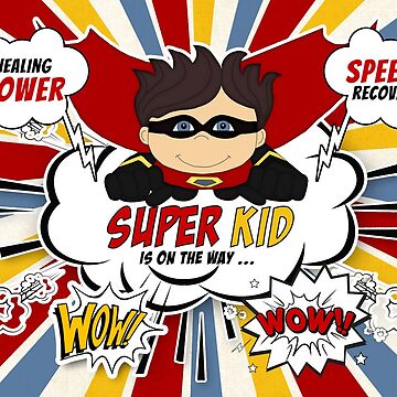 "Get Well for Kids Boy Superhero Comic Book Theme " Greeting Card for ...