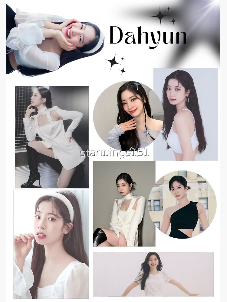 "DAHYUN College" Sticker by starwings151 | Redbubble