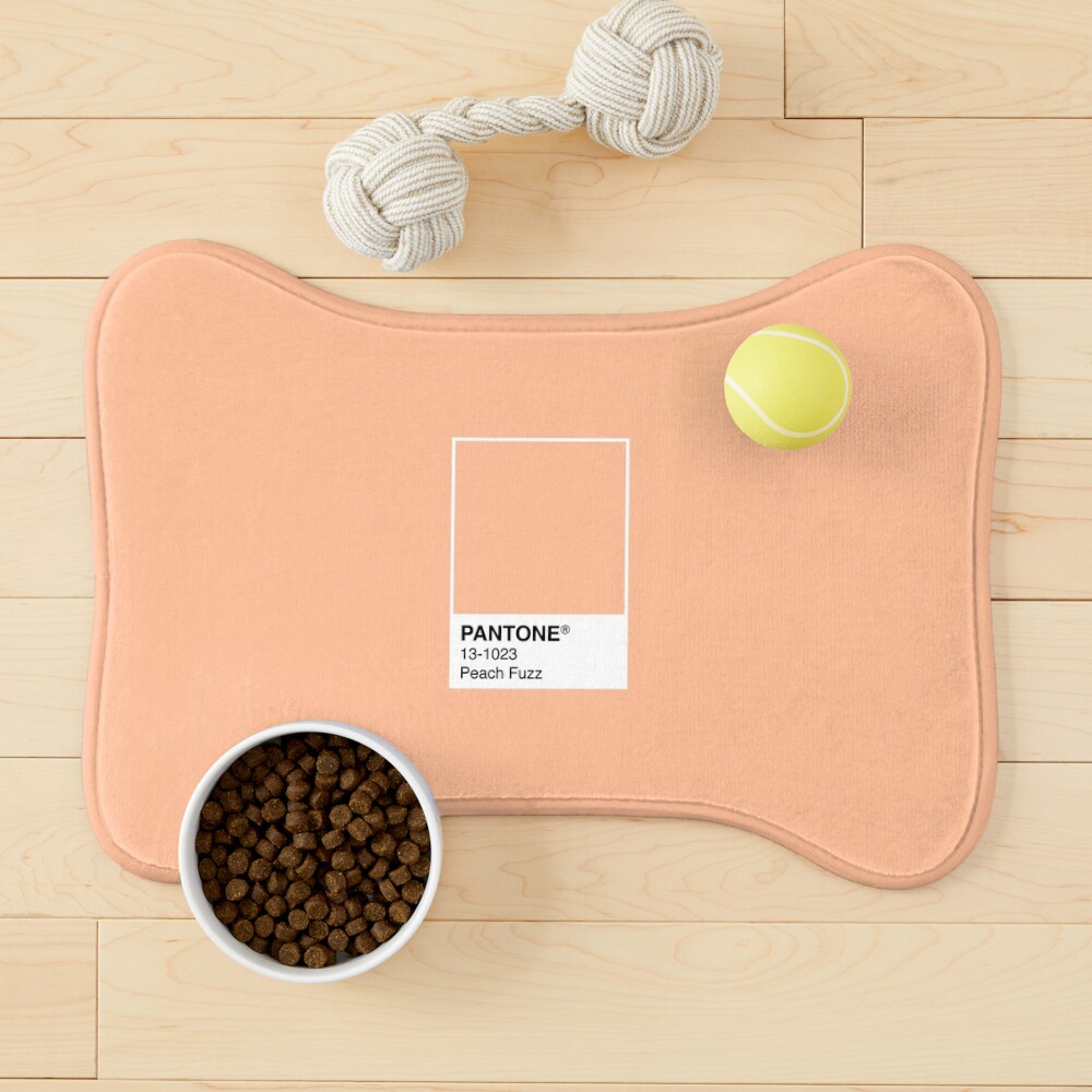 "Pantone Peach Fuzz Color of the year 2024" Poster for Sale by Sadaf F ...