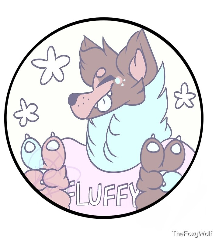 "Choco Blueberry Pup" by TheFoxyWolf | Redbubble