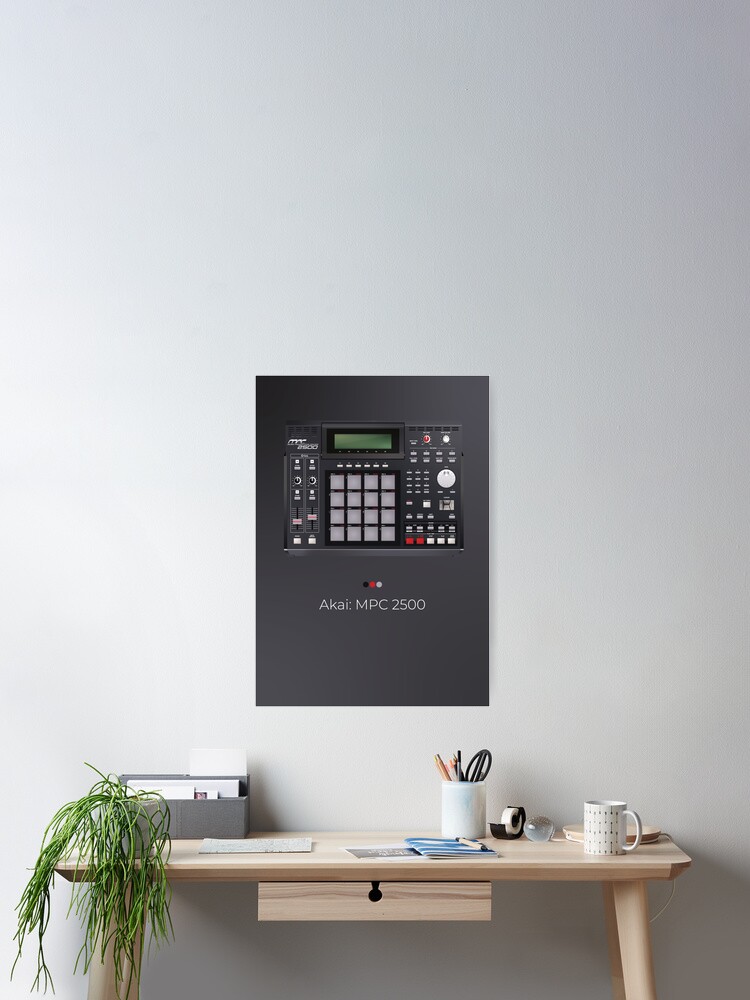 "Akai MPC 2500" Poster for Sale by NinetyDegrees | Redbubble