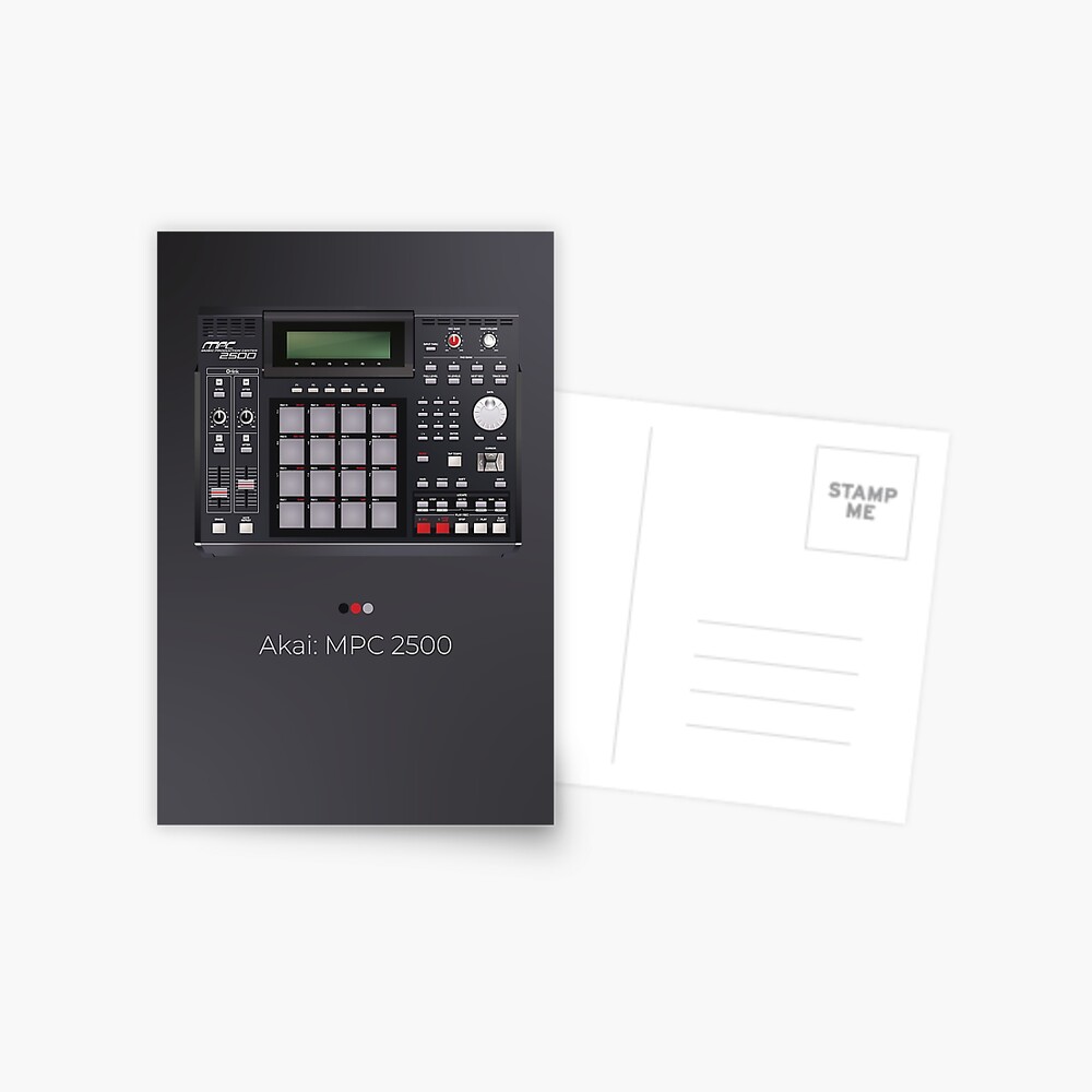 "Akai MPC 2500" Poster for Sale by NinetyDegrees | Redbubble