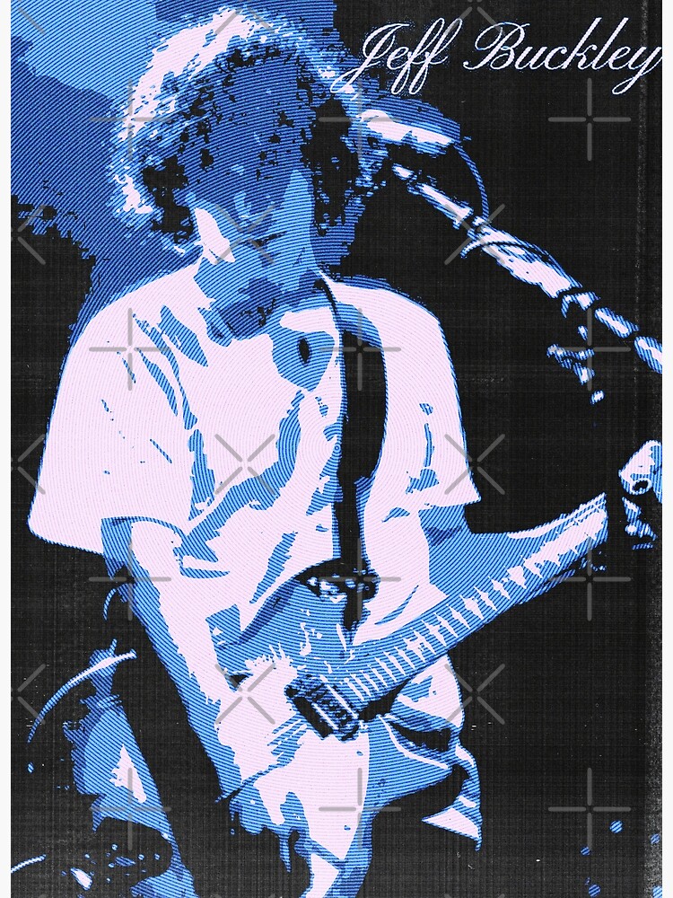 "Jeff Buckley" Poster by altervalen | Redbubble