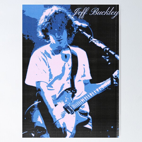 "Jeff Buckley" Poster by altervalen | Redbubble