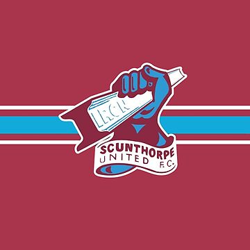 "Scunthorpe United" Sticker for Sale by Footy-Maps | Redbubble