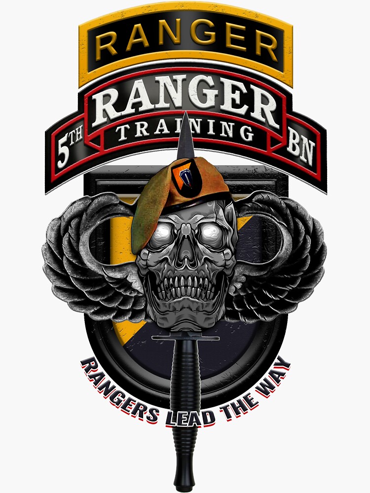 "5th Ranger Training Battalion Merch" Sticker for Sale by Yeet42Graphix ...