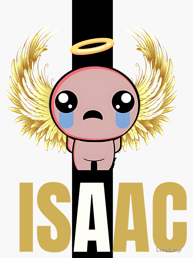"The binding of Isaac T shirt designs" Sticker for Sale by LunaLoop ...