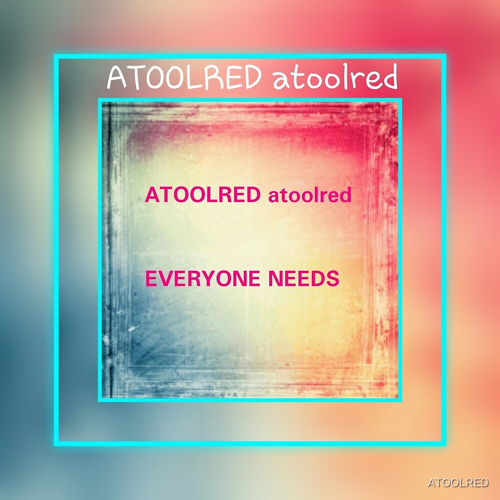 "ATOOLRED NEED PRO" by ATOOLRED | Redbubble