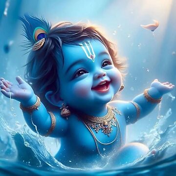 "Cute Baby Krishna " Poster for Sale by Eshant | Redbubble