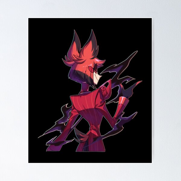 "Hazbin Hotel Alastor" Poster for Sale by morichjaxShop | Redbubble