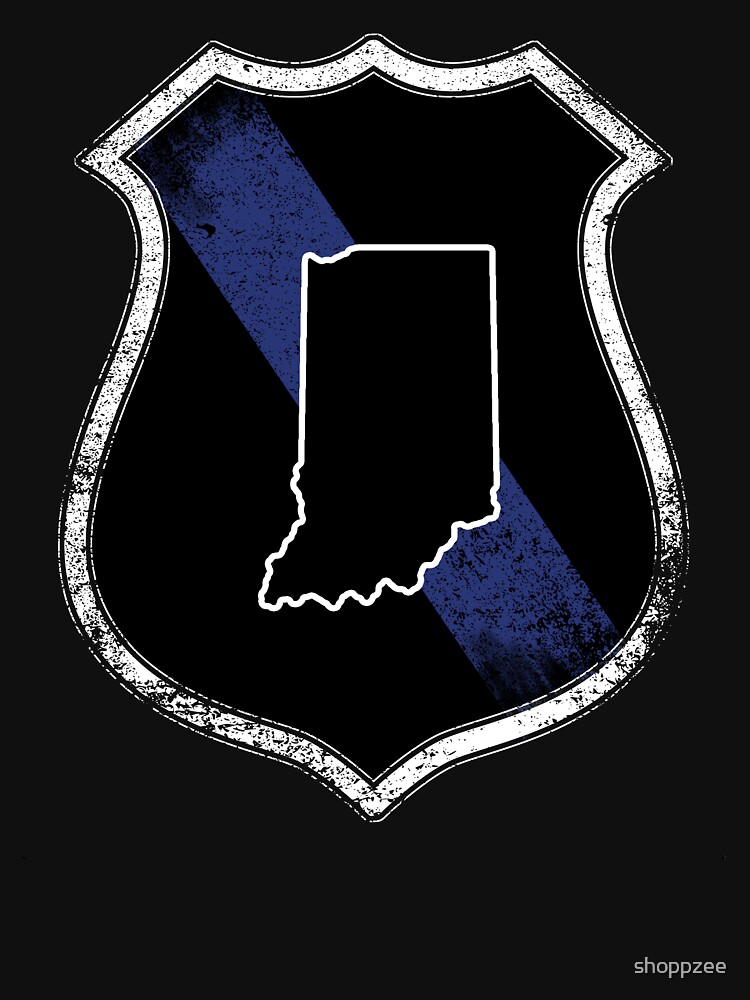 "Indiana State Police Memorial Indianapolis Police" T-shirt by shoppzee ...
