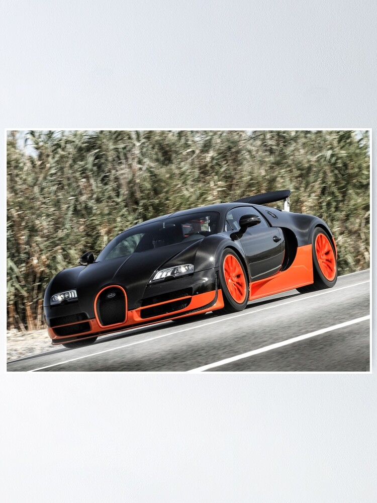 "The Worlds Fastest Car ..." Poster for Sale by M-Pics | Redbubble